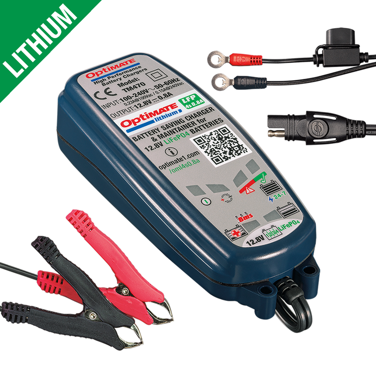 OptiMate Lithium for your Triumph Lithium Battery